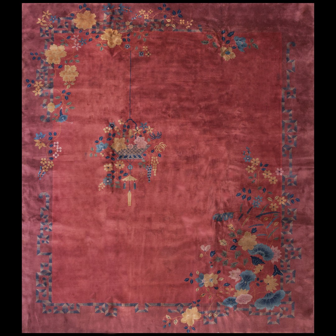 Chinese Art Deco Carpet - Antique Rug Studio