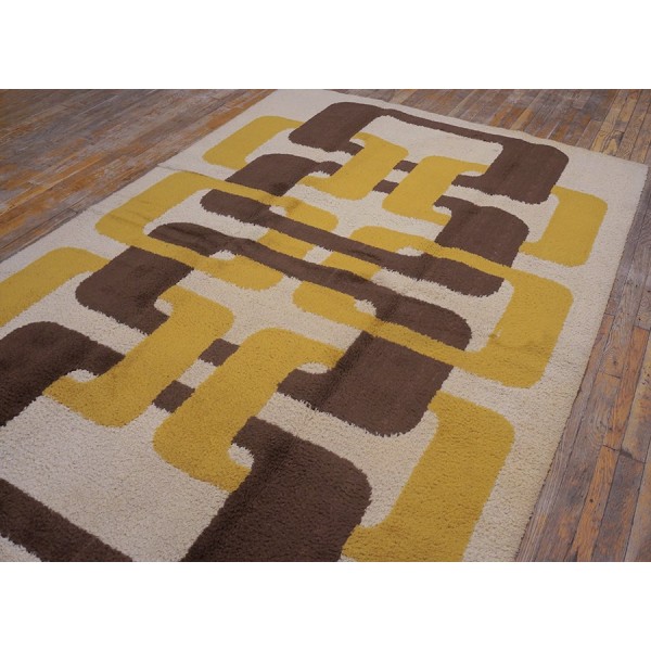 Mid 20th Century Danish Art Modern Carpet - Antique Rug Studio