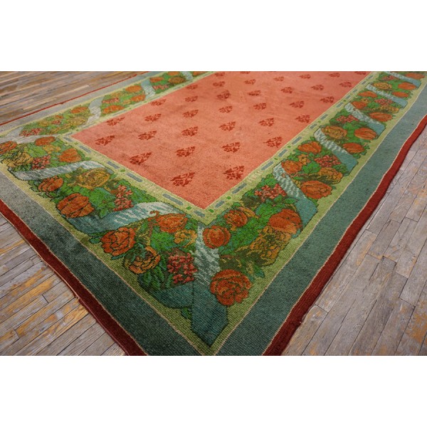 Early 20th Century Irish Donegal Carpet - Antique Rug Studio